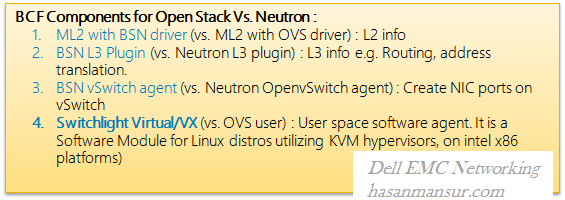 Big Switch – Cloud Fabric integration with OpenStack – Hasan Mansur