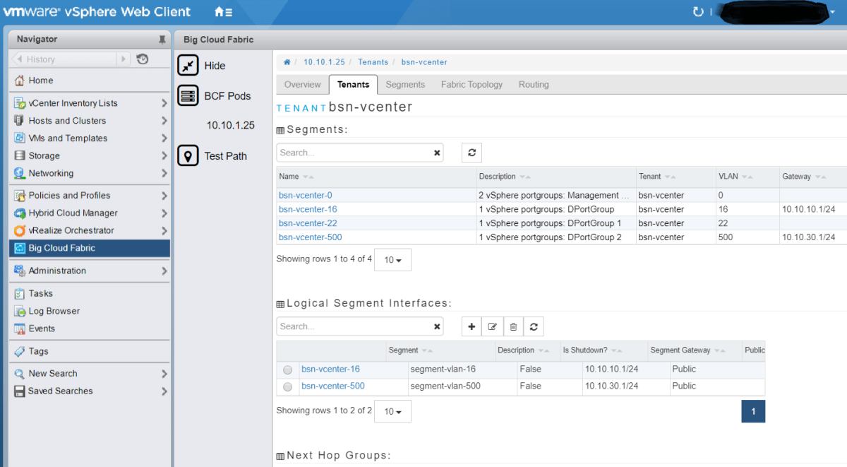 Big Switch – Cloud Fabric integration with VMWare vSphere – Part 2 – Hasan Mansur